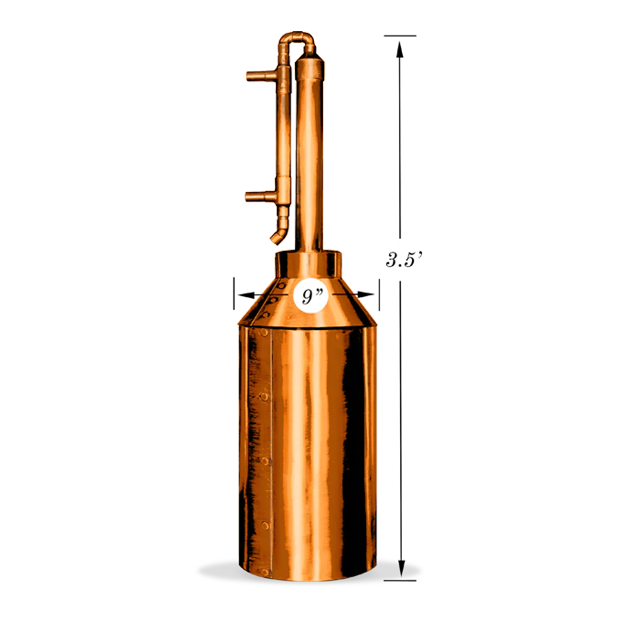 5 Gallon Copper Moonshine Still Kit