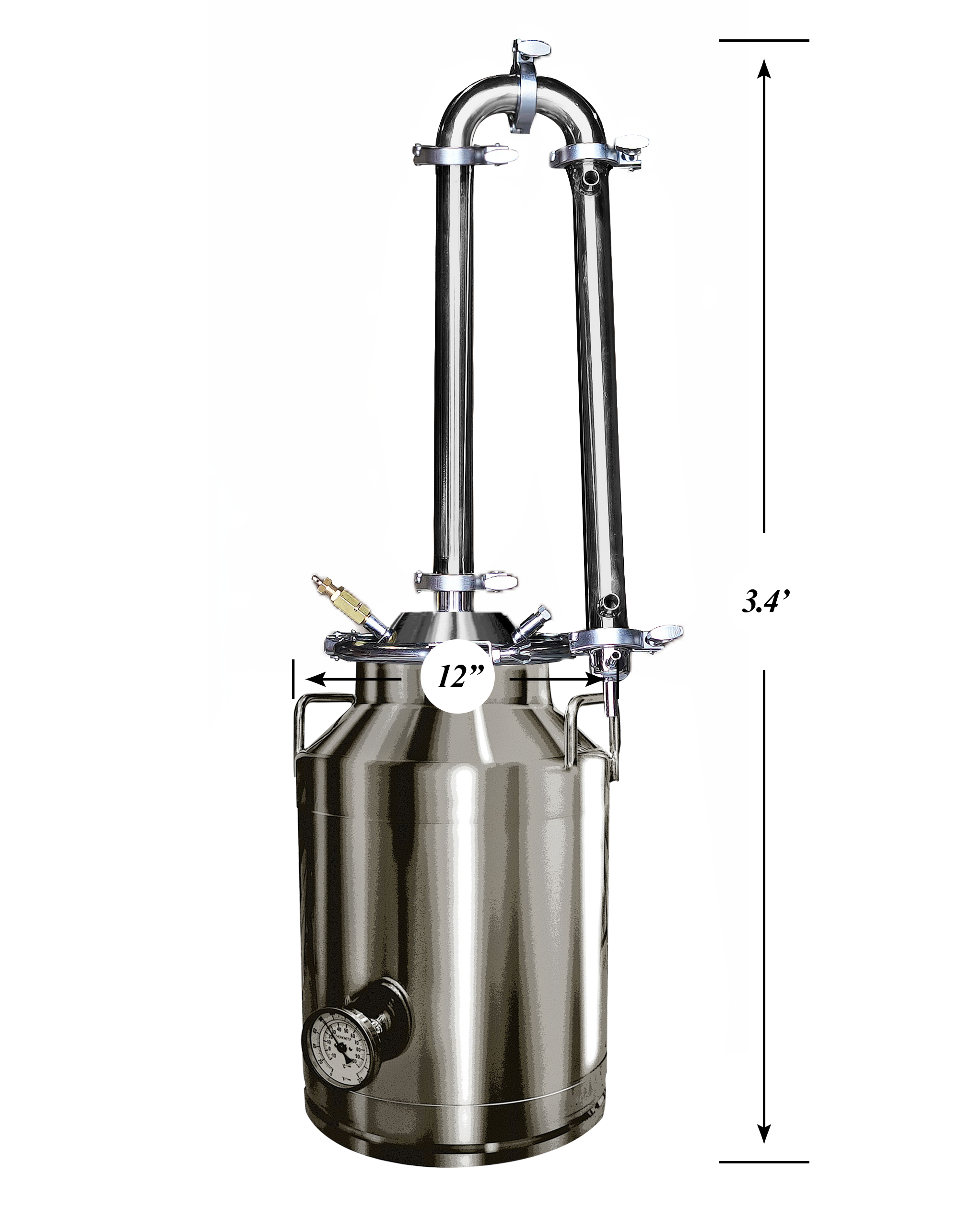 8 Gallon Stainless Steel Still