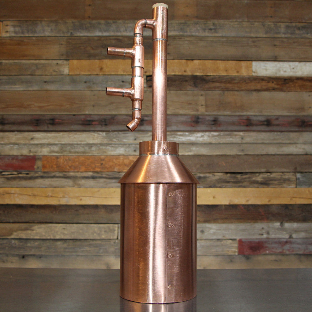 Copper Moonshine Pot Still Kit, 1 Gallon - Clawhammer Supply