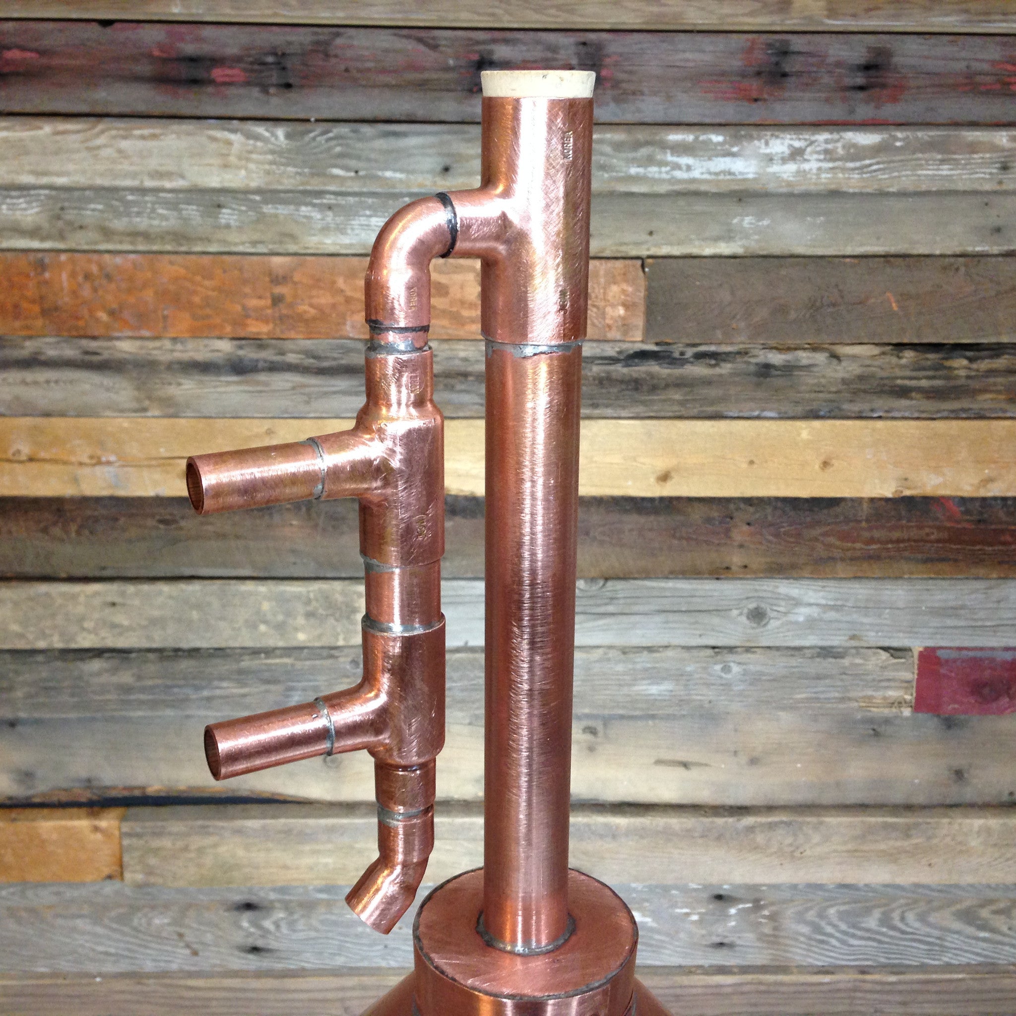 Copper Moonshine Pot Still Kit, 1 Gallon - Clawhammer Supply