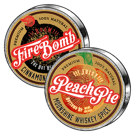 Peach Pie Moonshine & FireBomb Whiskey Spice Mix – Clawhammer Supply