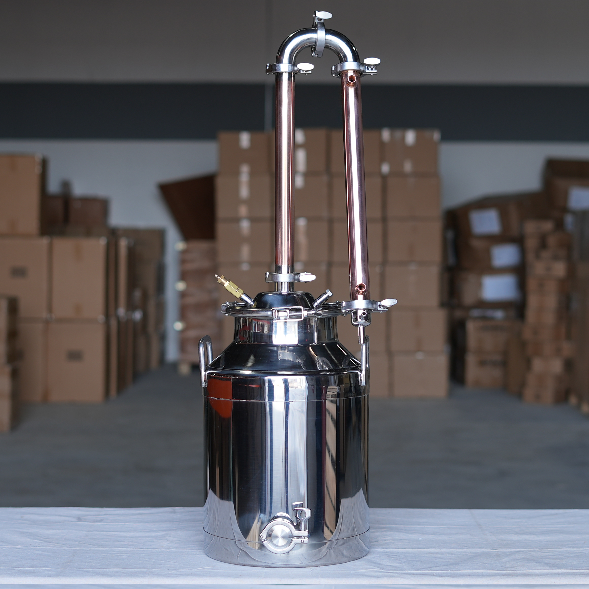 Stainless Steel Moonshine Still
